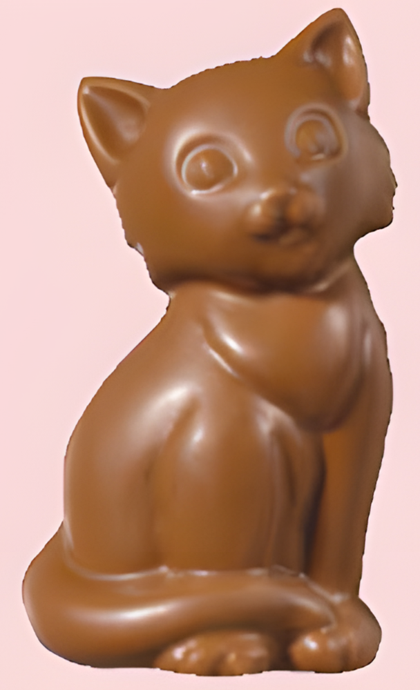 2.25 oz. Milk Chocolate Cat – Allfather's Candy Company