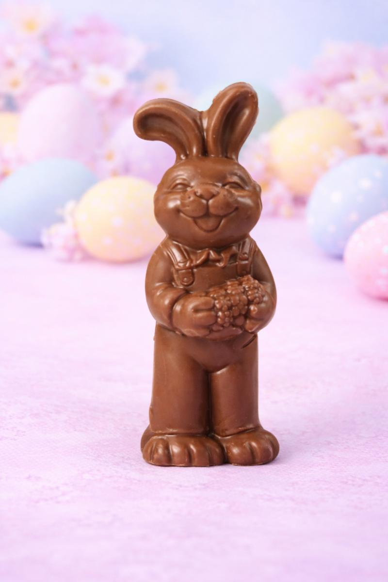 3 oz. Milk Chocolate Floppy Ear Bunny – Allfather's Candy Company