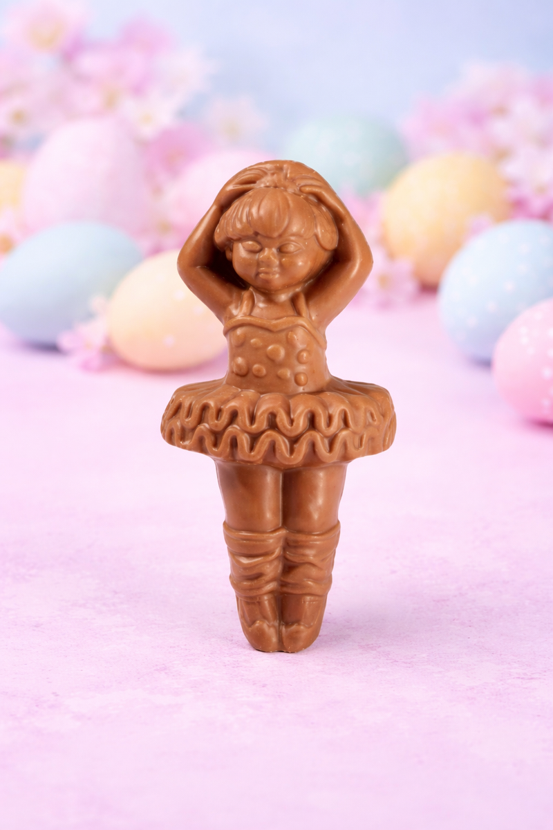 3 oz. Milk Chocolate Ballerina – Allfather's Candy Company